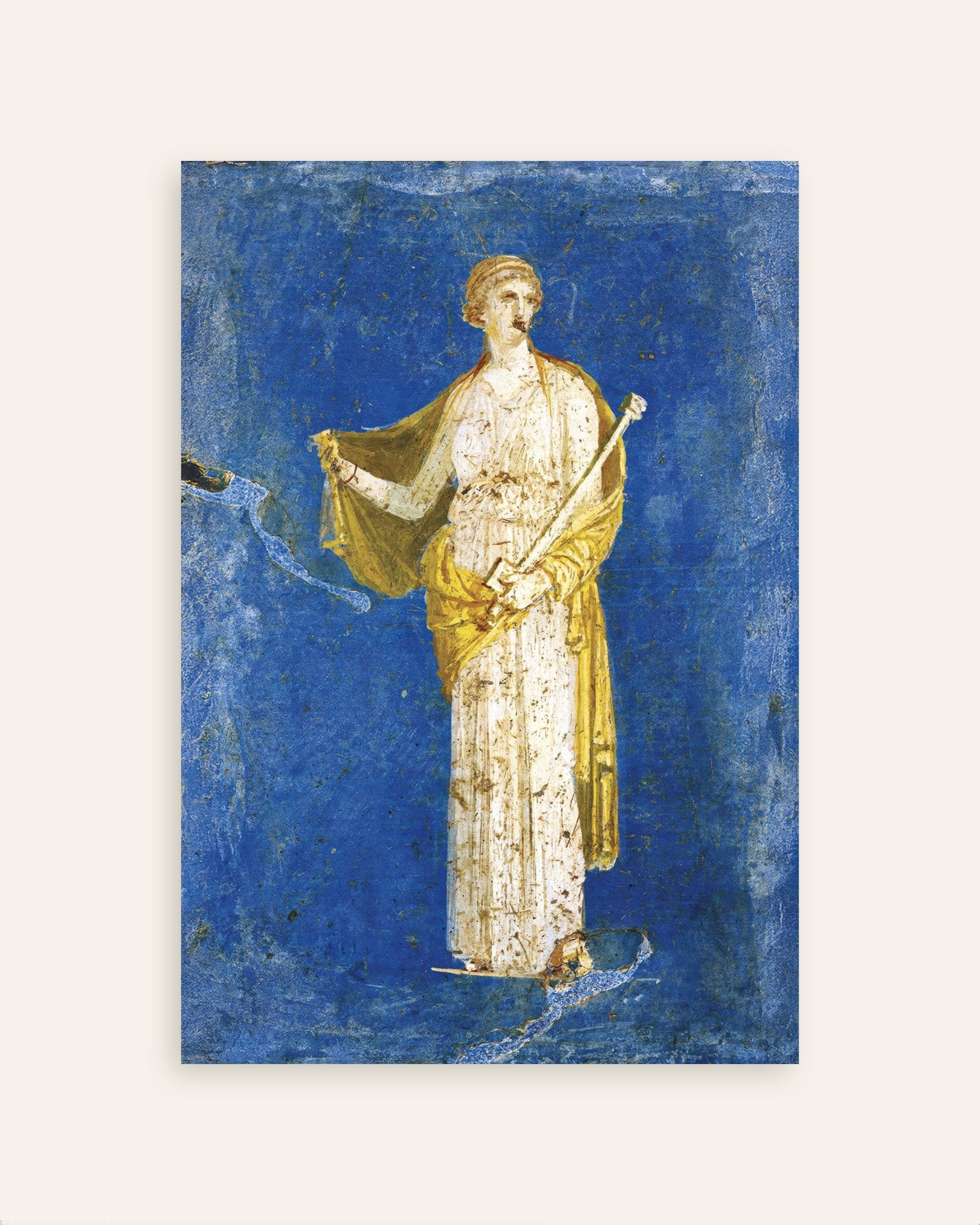 Poster van de fresco van Medea uit Villa Arianna, ideaal voor Belgische ...